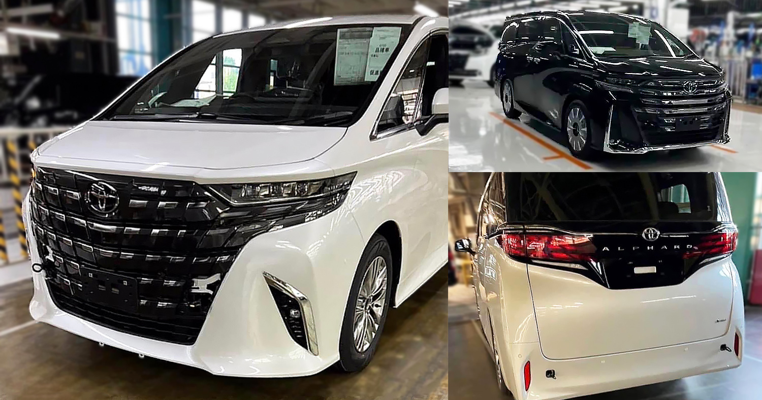 ภาพหลุดคันจริง All NEW Toyota Alphard / Vellfire ก่อนเปิดตัวเร็วๆ นี้ ...