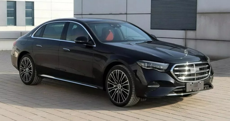 หลุด Mercedes-Benz E-Class L ยาวขึ้น 143 มิลลิเมตร แต่ยังสั้นกว่า S-Class บุกตลาดรถฐานล้อยาวแดน ...