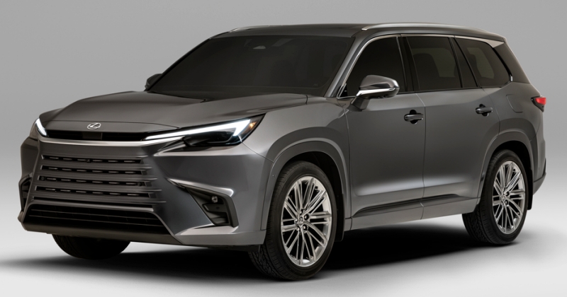 All-new Lexus TX ฝาแฝด Toyota Grand Highlander ขุมพลัง แบนซิน V6 3.5 ...