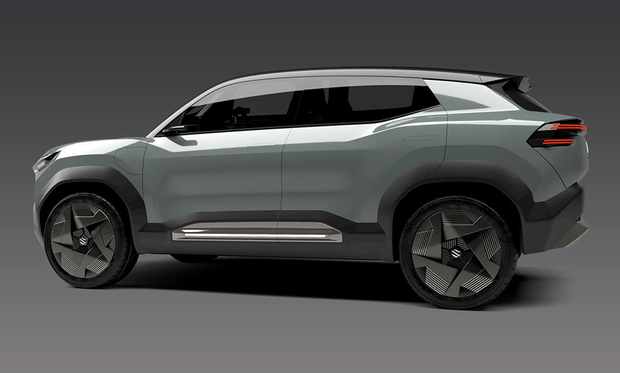 Spyshot : เวอร์ชั่นผลิตจริงของ Maruti Suzuki eVX รถยนต์ไฟฟ้า 100% เคลมวิ่งไกล 550 km. เริ่ม ...