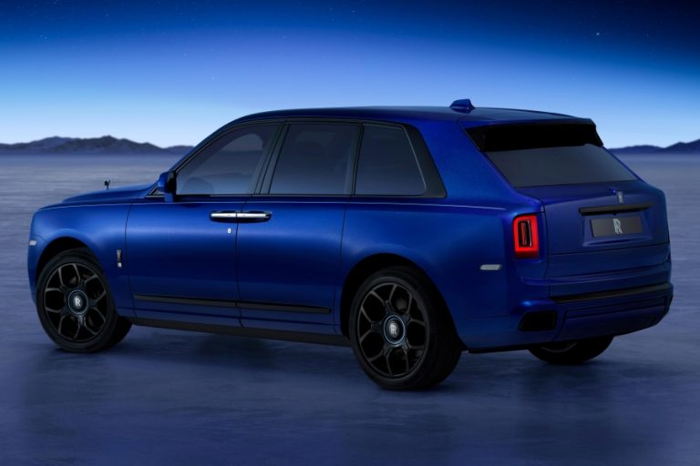 Rolls-Royce Cullinan Blue Shadow Edition รุ่นตกแต่งพิเศษรับแรงบันดาลใจ ...
