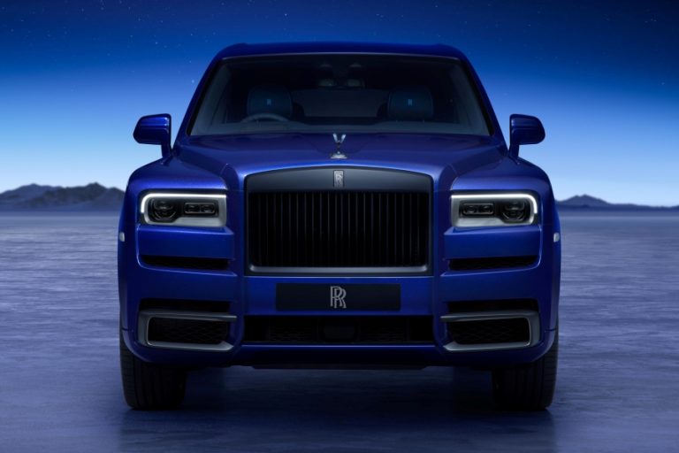 Rolls-Royce Cullinan Blue Shadow Edition รุ่นตกแต่งพิเศษรับแรงบันดาลใจ ...