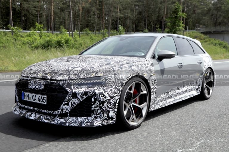 SPYSHOTS : Audi RS6 Facelift ปรับโฉมก่อนหมดอายุตลาด ขุมพลัง V8 4.0 ลิตร ...