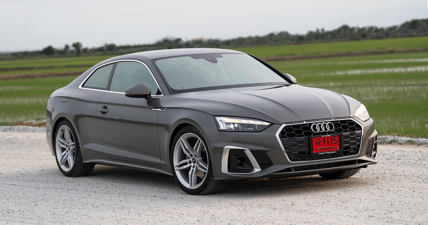 ภาพคันจริง Audi A5 Coupé 40 TFSI S Line | The Most Affordable Premium Coupé - HeadLight Magazine