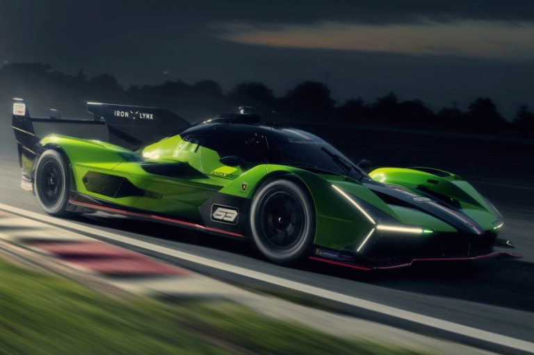 Lamborghini SC63 LMDh ตัวแข่ง Le Mans เครื่องยนต์ V8 3.8 ลิตร เทอร์โบ ...