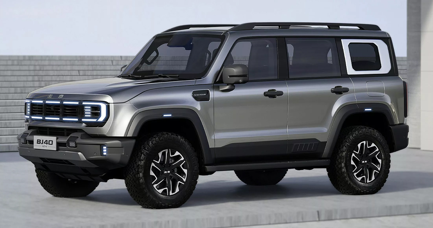 BAIC BJ40 รถ SUV พื้นฐาน Body-on-frame ขุมพลังเบนซินเทอร์โบ 2.0 ลิตร 245 แรงม้า ขับเคลื่อน 4 ล้อ ...