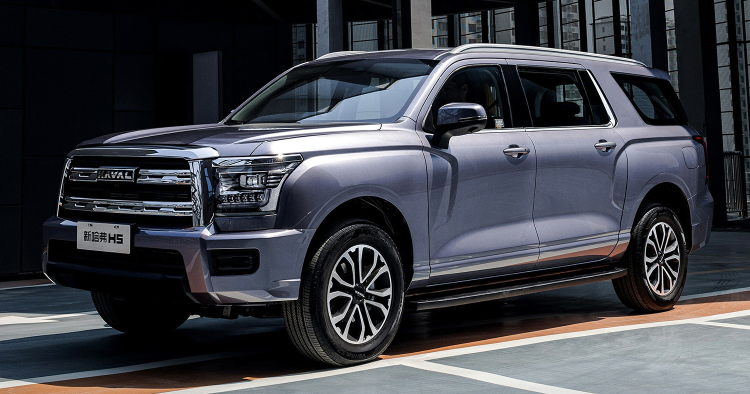 Haval H5 Full-size SUV ยาว 5.2 เมตร ขุมพลังเบนซิน Turbo / ดีเซล Turbo ราคาเริ่มต้น 122,800 หยวน ...