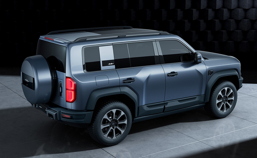 ภาพชุดแรก Leopard 5 SUV ทรงกล่อง ขุมพลังไฟฟ้า + เครื่องยนต์ปั่นไฟ 680 ...