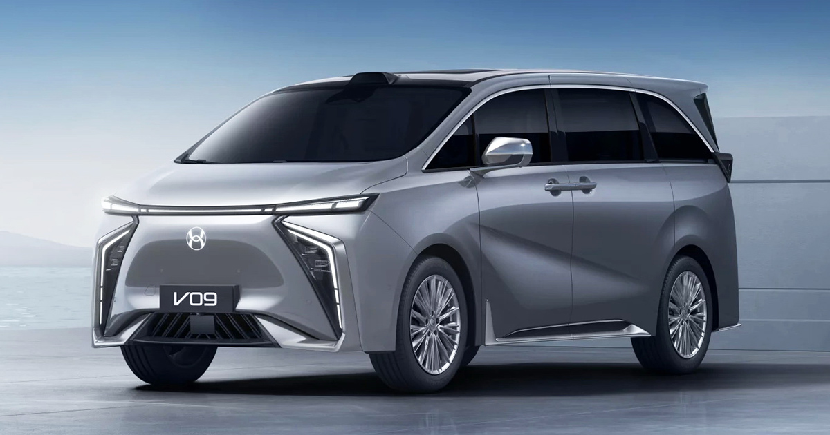 GAC Hycan V09 MPV 7 ที่นั่ง ขุมพลังไฟฟ้า 275 แรงม้า แบต 114.19 kWh วิ่งไกลสุด 762 km. (CLTC ...