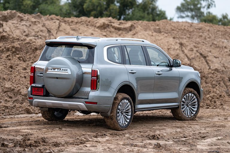 ภาพคันจริง + ตัวเลขอัตราเร่งเบื้องต้น GWM Tank 500 Hybrid SUV เตรียม ...