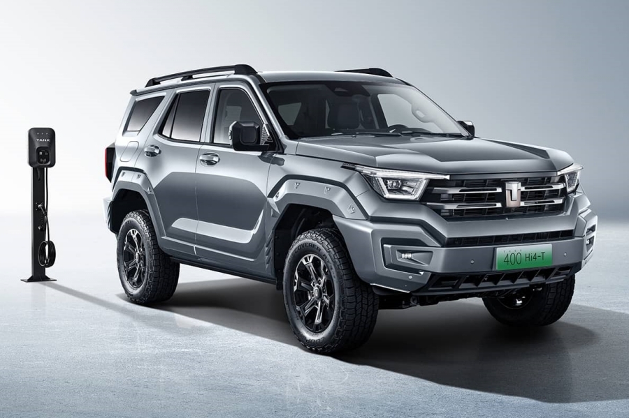 Tank 400 Hi4-T รถ SUV พื้นฐาน body-on-frame ขุมพลังเบนซิน 2.0 ลิตร plug-in hybrid 408 แรงม้า ...