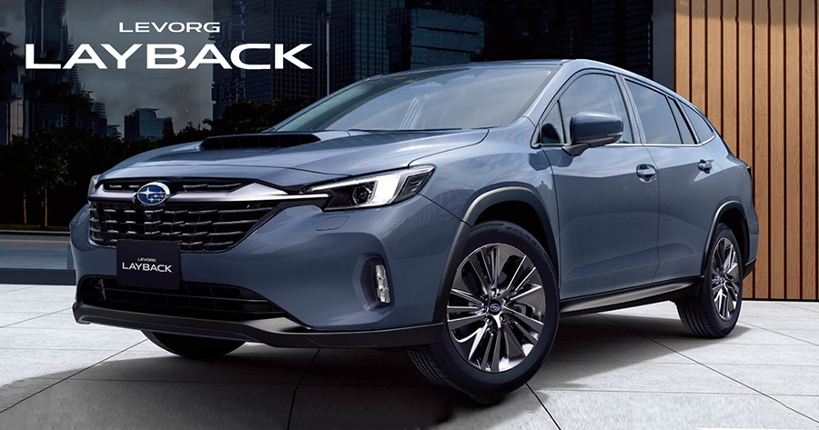 Subaru Levorg Layback ตัวถัง Wagon ยกสูง ตกแต่งสไตล์ Crossover พร้อมระบบความปลอดภัย EyeSight X ...
