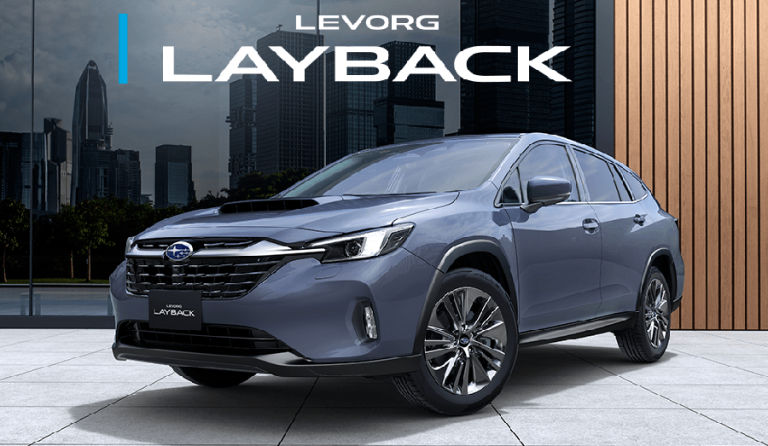 Subaru Levorg Layback ตัวถัง Wagon ยกสูง ตกแต่งสไตล์ Crossover พร้อมระบบความปลอดภัย EyeSight X ...