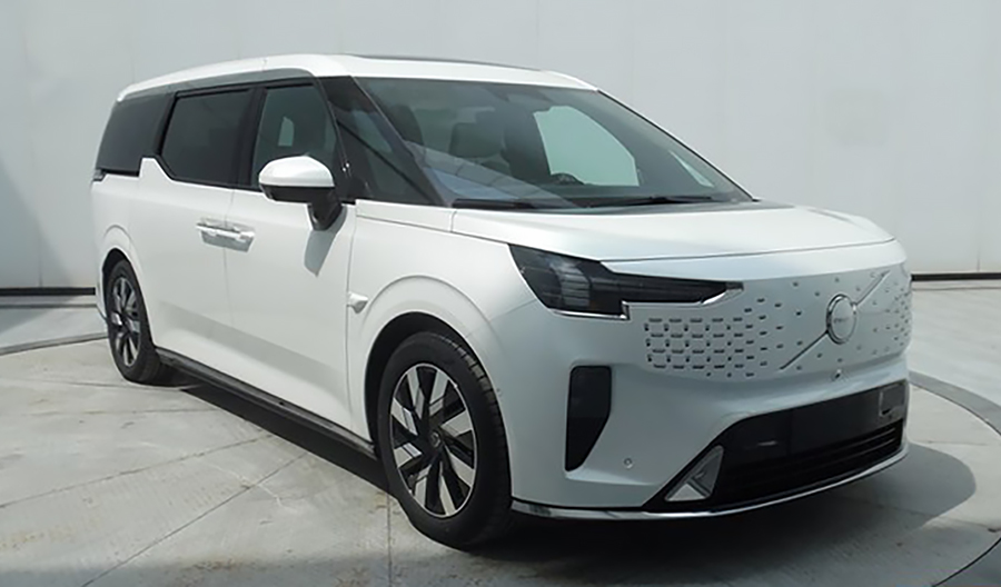 ภาพหลุด Volvo EM90 MPV ขุมพลังไฟฟ้า 544 แรงม้า เร่ง 0-100 km/h ใน 4.5 วินาที เปิดตัว 12 ...