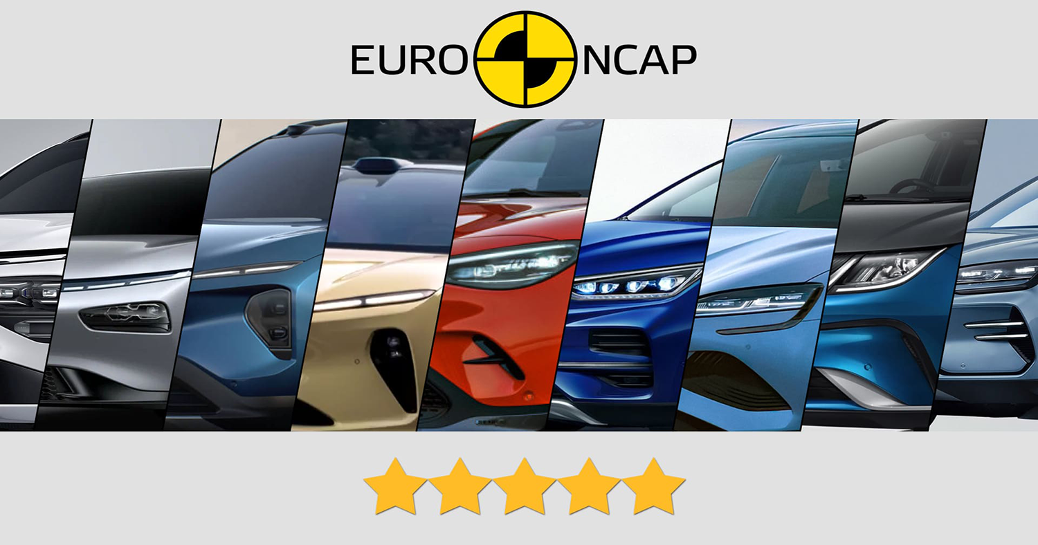 รถยนต์ไฟฟ้าจีน 9 รุ่นได้รับคะเเนนความปลอดภัย 5ดาวใน EuroNCAP 2023 ...