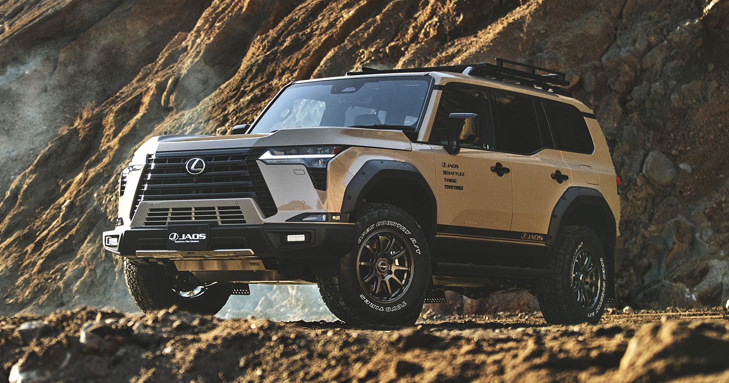 Lexus GX 550 OVERTRAIL JAOS ver. เอาใจสายลุย ทรงเครื่องชุดแต่งรอบคัน ...