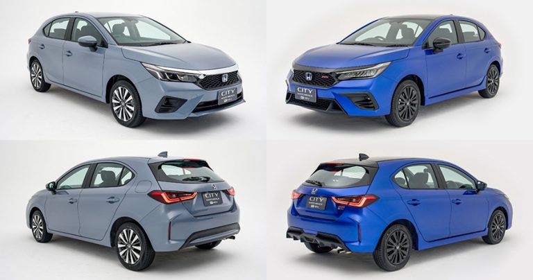 ภาพคันจริง Honda City HATCHBACK Minorchange 1.0 Turbo / e:HEV ราคา 599,000 - 799,000 บาท ...