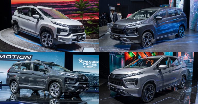 ภาพคันจริง Mitsubishi Xpander HEV & Xpander Cross HEV - HeadLight Magazine
