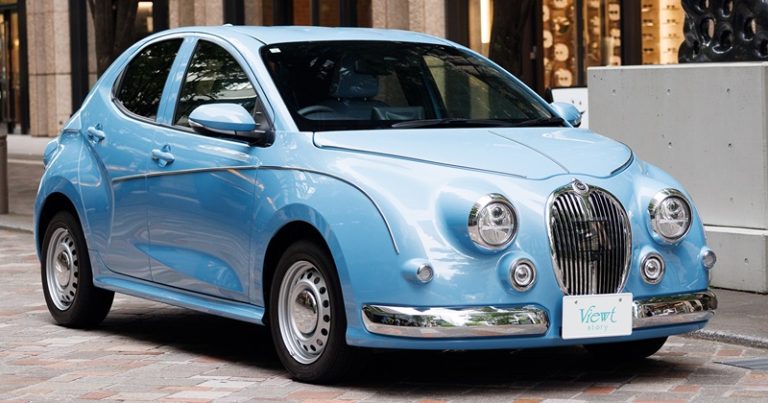 Mitsuoka Viewt Story รุ่นปรับอุปกรณ์ พื้นฐาน Toyota Yaris พร้อมขุมพลัง ...