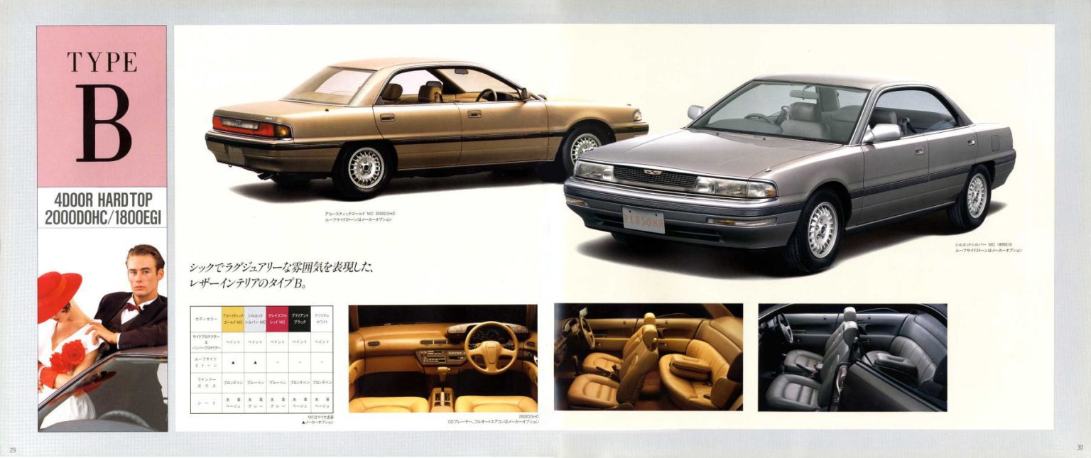 Mazda PERSONA / EUNOS 300 : The Complete History : Hardtop ทรงสวย แต่ ...