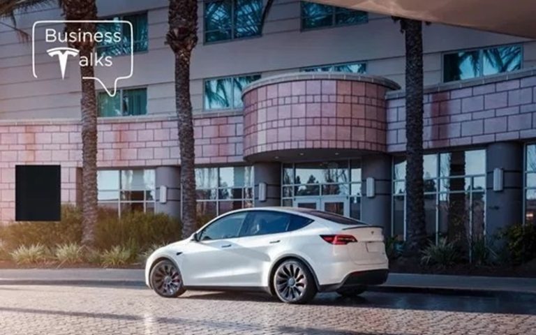 Tesla Model Y รุ่น 2 ที่นั่งในฝรั่งเศส สำหรับใช้เป็นรถยนต์เชิงพาณิชย์ ...