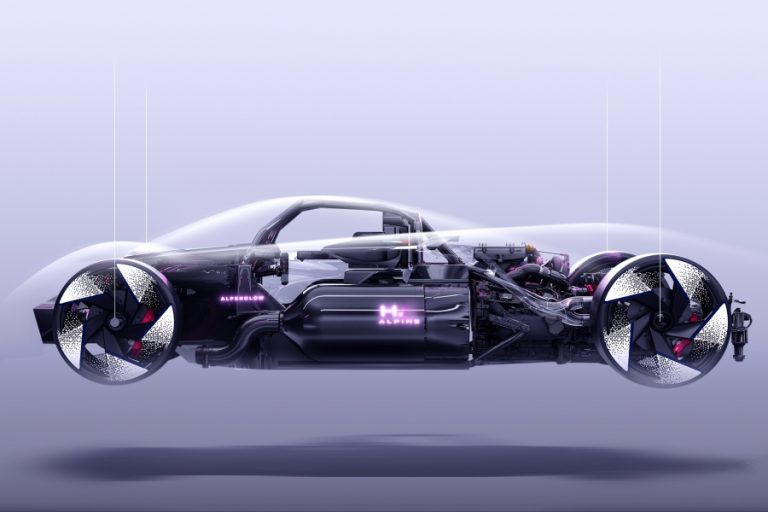 Alpine Alpenglow Hy4 รถ Hypercar ต้นแบบขุมพลัง 4 สูบ เทอร์โบสันดาป ...