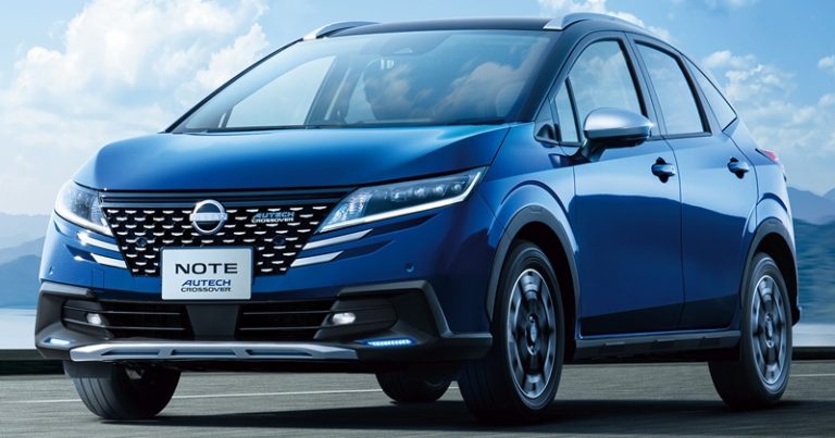 Nissan Note Autech Crossover Minorchange ยกสูง 25 มม. ปรับหน้าใหม่ คง ...