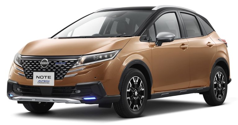 Nissan Note Autech Crossover Minorchange ยกสูง 25 มม. ปรับหน้าใหม่ คง ...