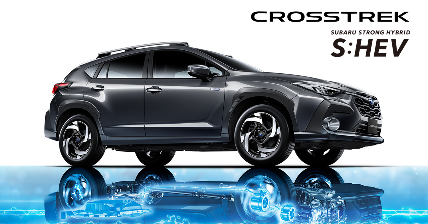 Subaru Crosstrek S:HEV (Full-Hybrid) ขุมพลังเบนซิน 2.5 ลิตร Boxer ...