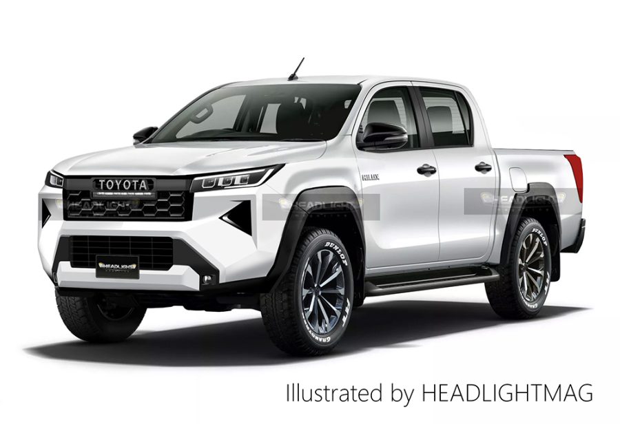 Exclusive Report : ภาพ Rendering ของ NEW Toyota HILUX เตรียมเปิดตัวปี ...