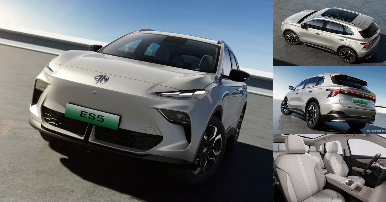 MG ES5 มอเตอร์เดี่ยว ขับหลัง 170 แรงม้า แบตเตอรี่ 62.2kWh วิ่งไกล 525 km. (CLTC) เตรียมทำตลาดต่อ ...