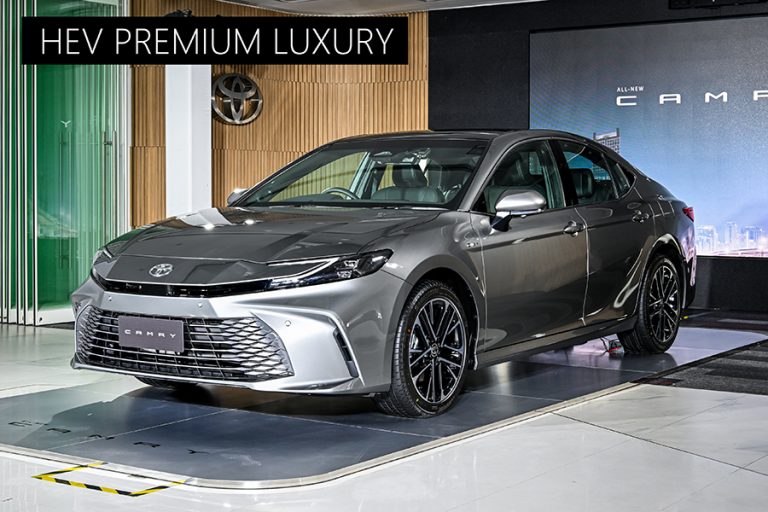 ราคาอย่างเป็นทางการ + เทียบสเป็ค All NEW Toyota Camry HEV : 1,455,000 ...
