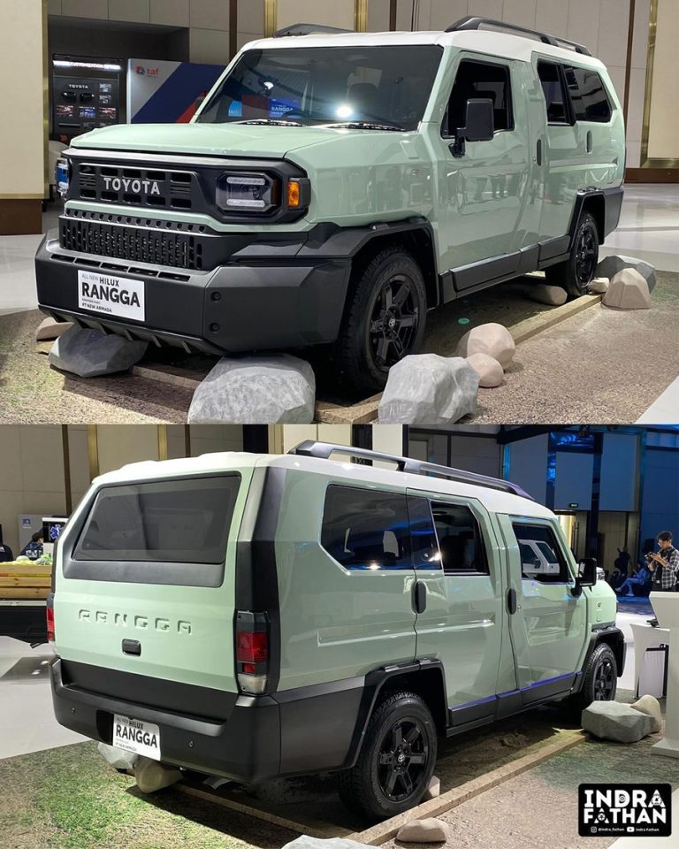 Toyota Hilux RANGGA SUV Concept ต้นแบบ PPV พื้นฐาน Hilux CHAMP และไม่ใช่ 500D Project ...