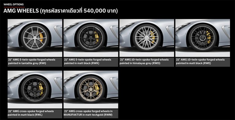 ราคาอย่างเป็นทางการ Mercedes-AMG GT 63 4MATIC+ : เริ่มต้น 15,900,000 ...