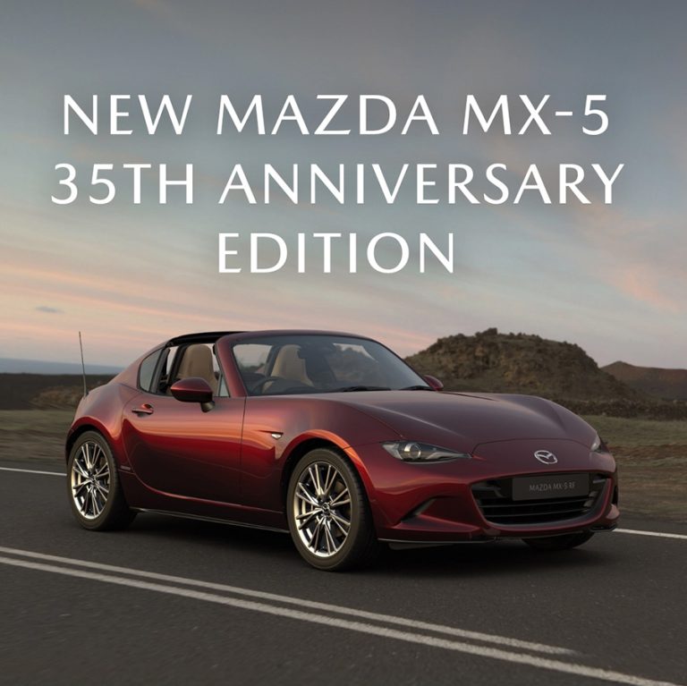 ราคาอย่างเป็นทางการ Mazda MX-5 35th Anniversary Edition : เริ่มต้น ...