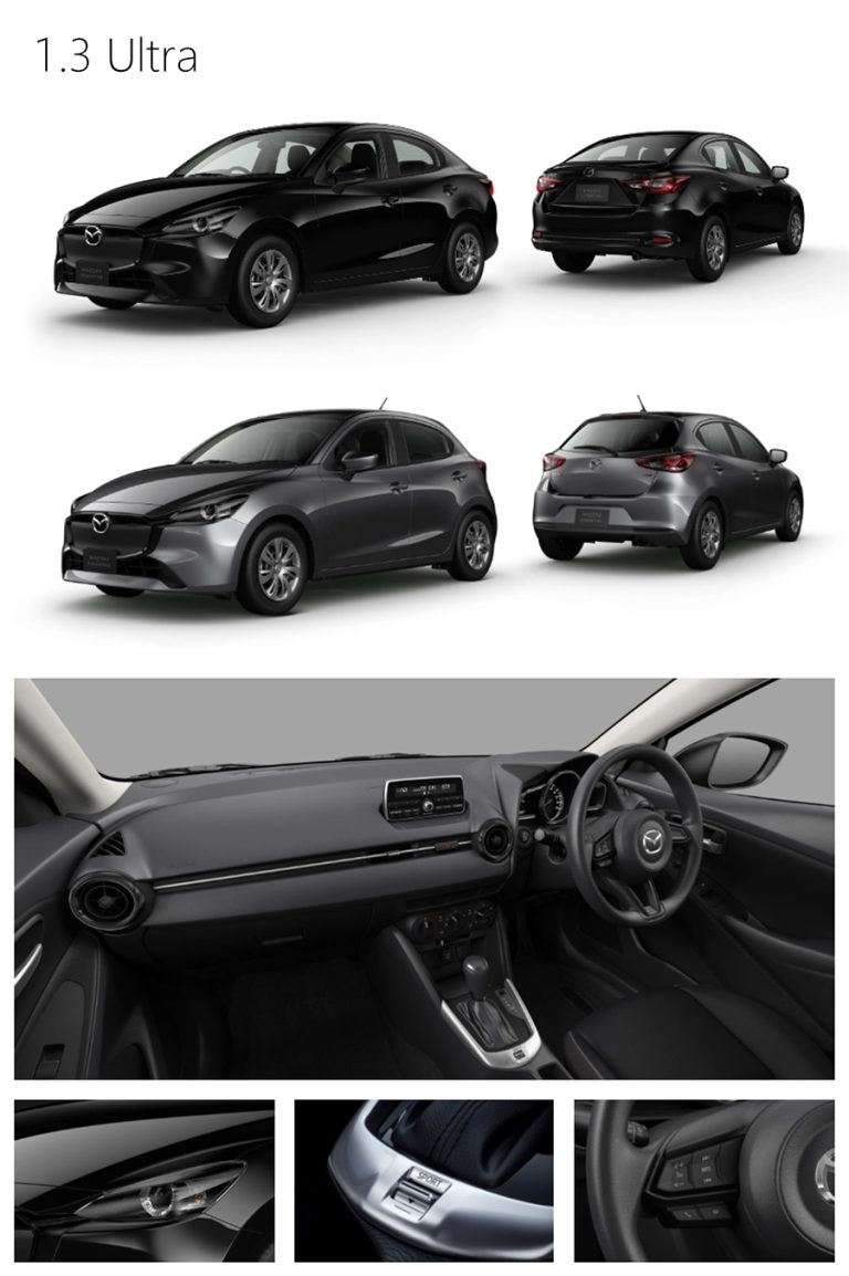 ราคาอย่างเป็นทางการ + เทียบสเป็ค Mazda 2 ESSENTIAL (Minorchange 2025) : 529,000 - 749,000 บาท ...