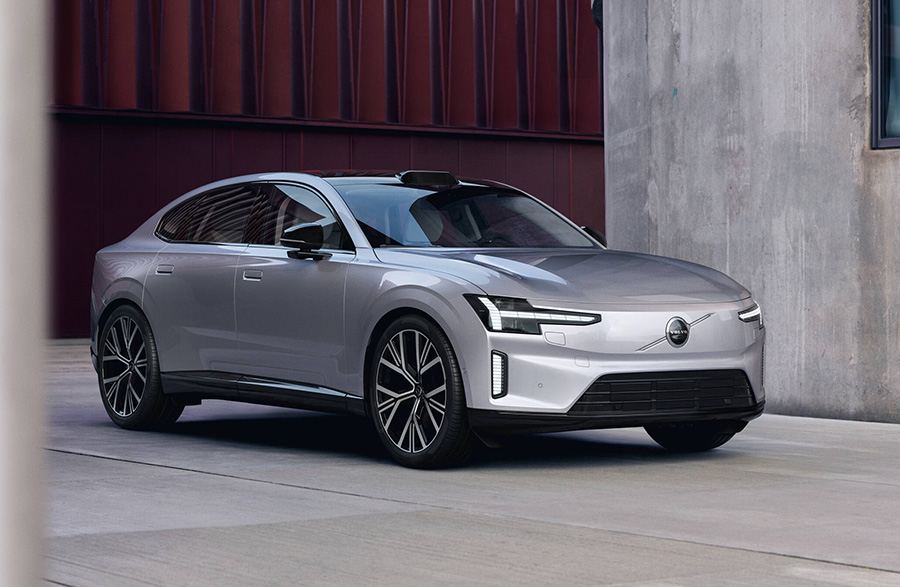 ภาพ Official : Volvo ES90 Fastback ขุมพลังไฟฟ้า แบต 800V รองรับ DC 350kW วิ่งไกล 700 km. (WLTP ...