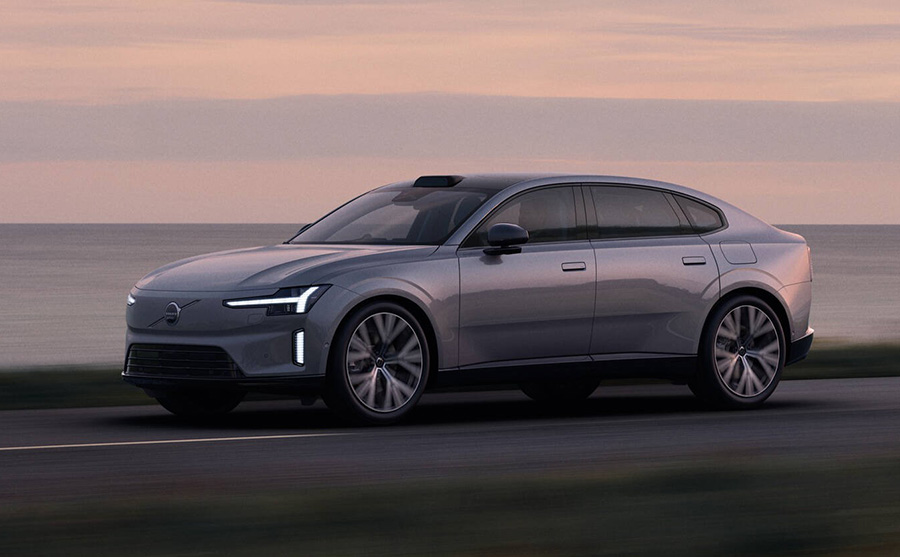 ภาพ Official : Volvo ES90 Fastback ขุมพลังไฟฟ้า แบต 800V รองรับ DC 350kW วิ่งไกล 700 km. (WLTP ...