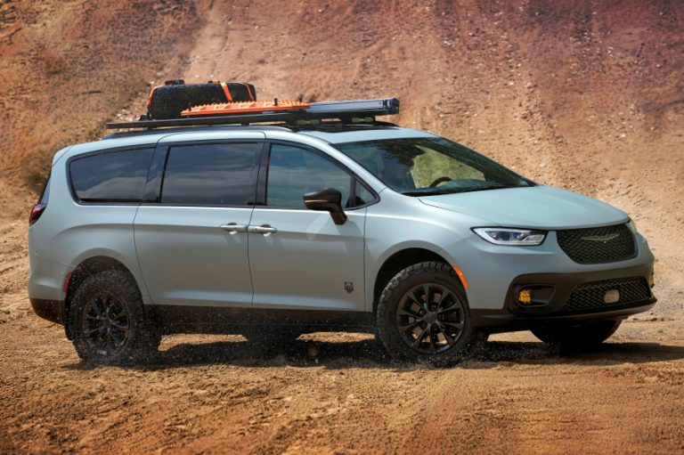 Chrysler Pacifica Grizzly Peak Concept ต้นแบบ MPV สาย Outdoor เสริมลุค ...