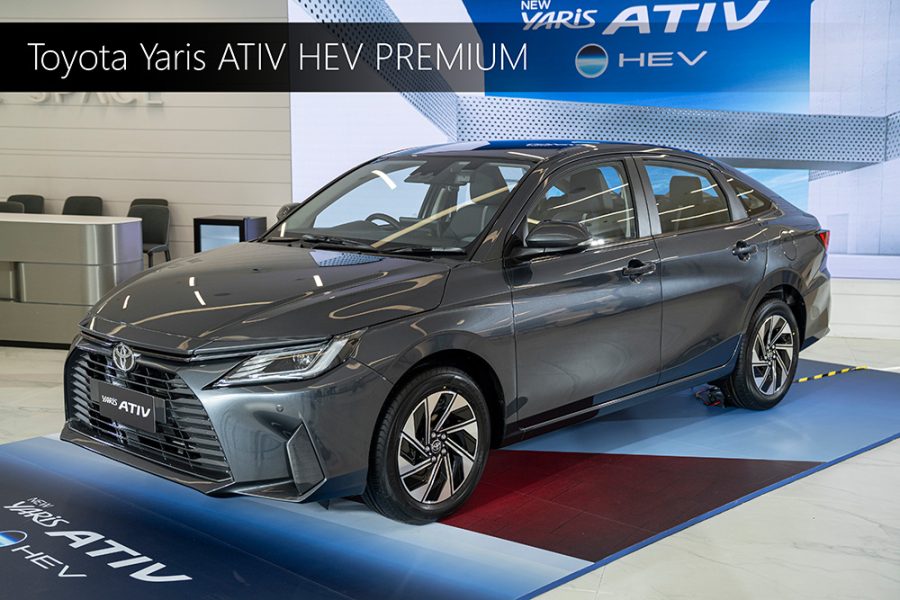 ราคาอย่างเป็นทางการ + เทียบสเป็ค Toyota Yaris ATIV HEV : 719,000 ...