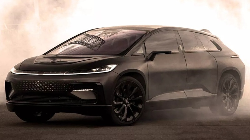 รถยนต์ต้นแบบ Faraday Future FF91 ไฟลุกไหม้เองกลางสนง. อาคารเสียหายและไม่มีใครบาดเจ็บ - HeadLight ...
